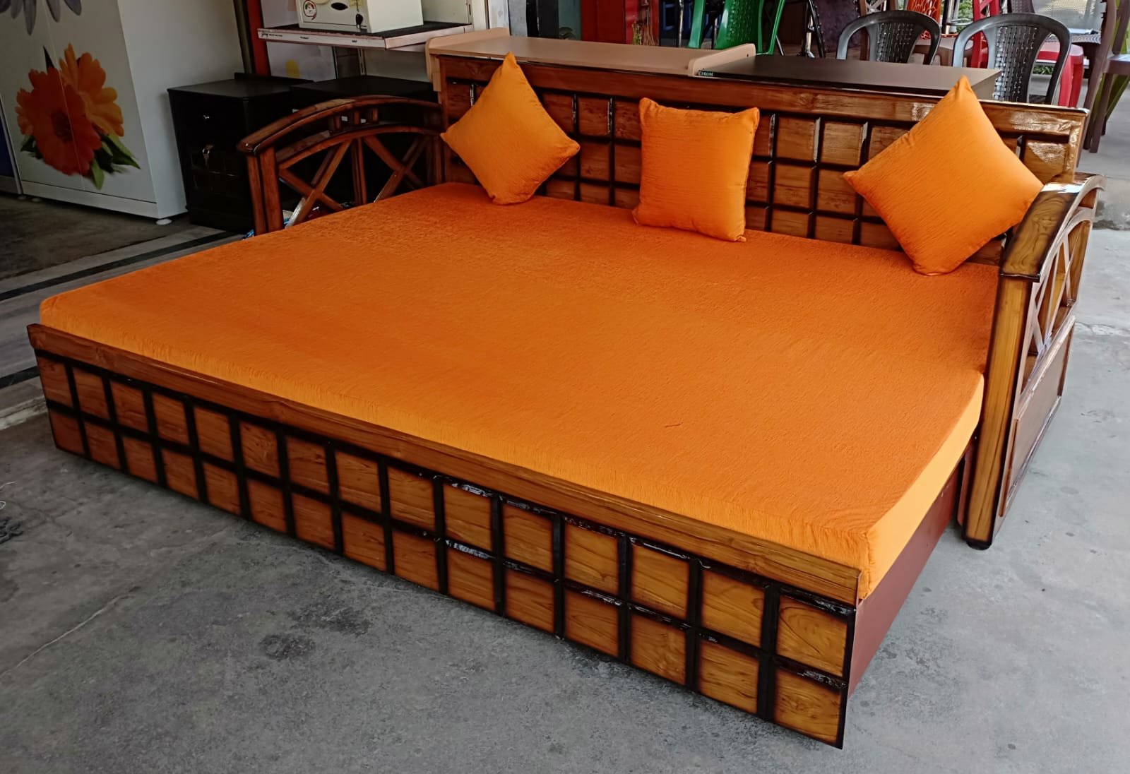 Wooden Sofa 6 Susanta Furniture Wooden Sofa 6 Susanta Furniture
